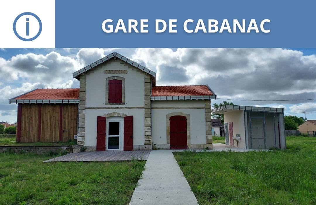 Les activités proposées à la gare de Cabanac - Cabanac et Villagrains